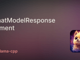 Function Ischatmodelresponsesegment Node Llama Cpp