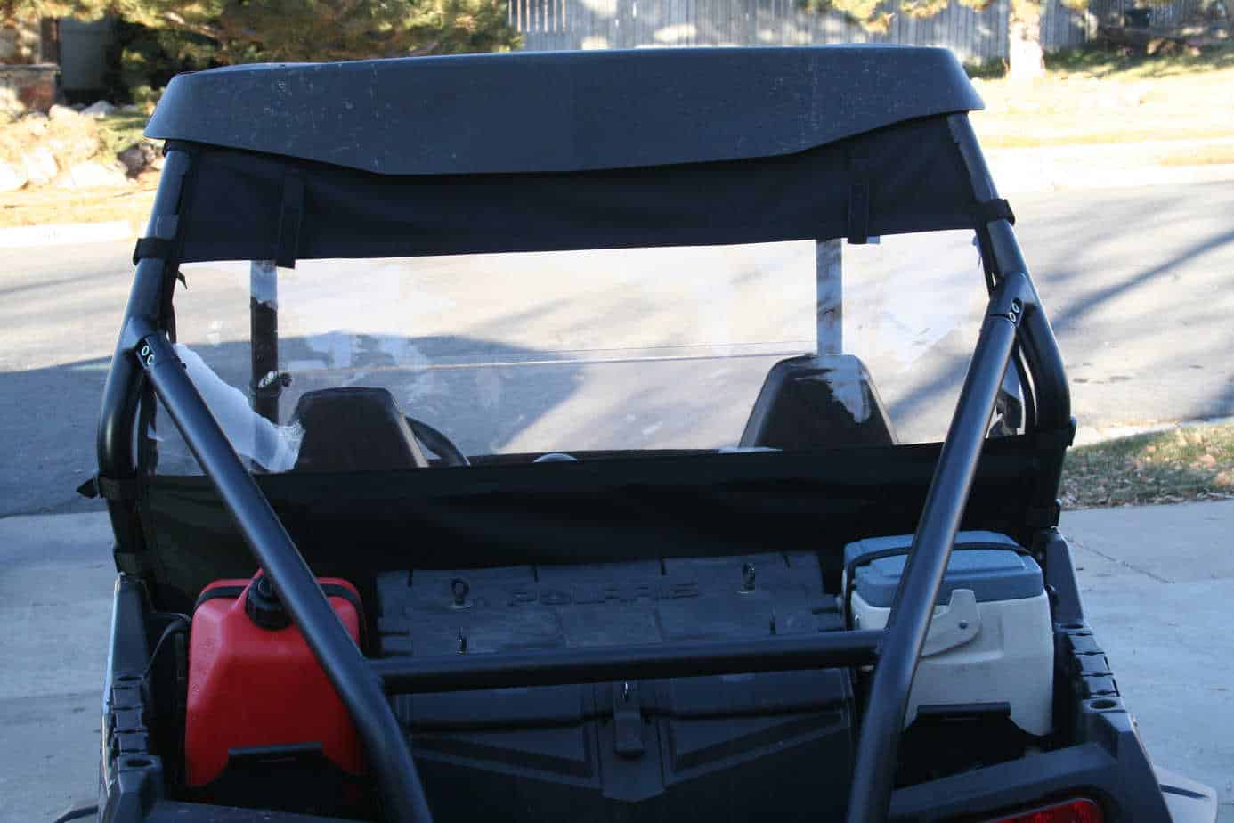 POLARIS RZR 800 Rear Window/Dust Barrier