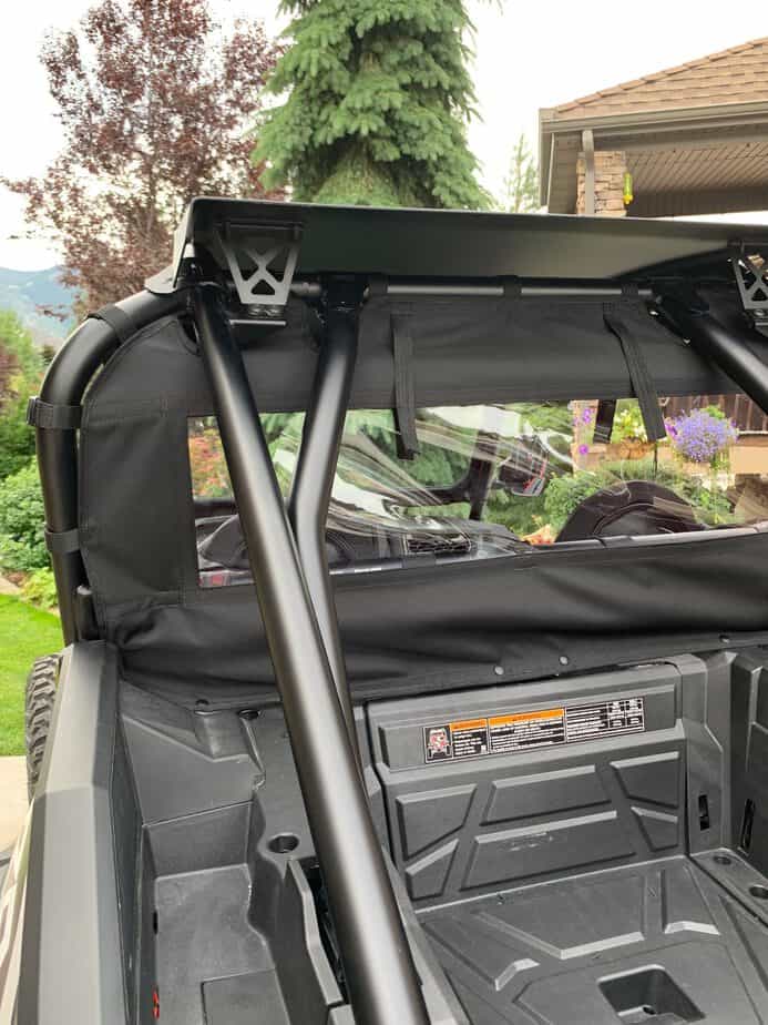POLARIS RZR 1000 TURBO S REAR WINDOW/DUST BARRIER