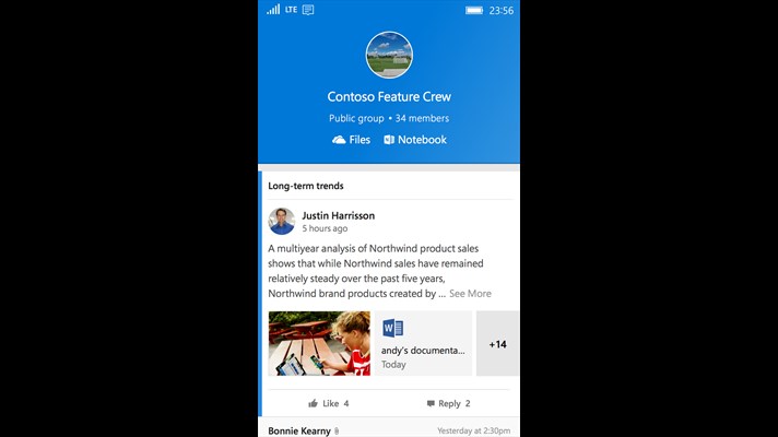 Outlook Groups app has come to Windows 10 Mobile and Windows Phone 8.1 ...