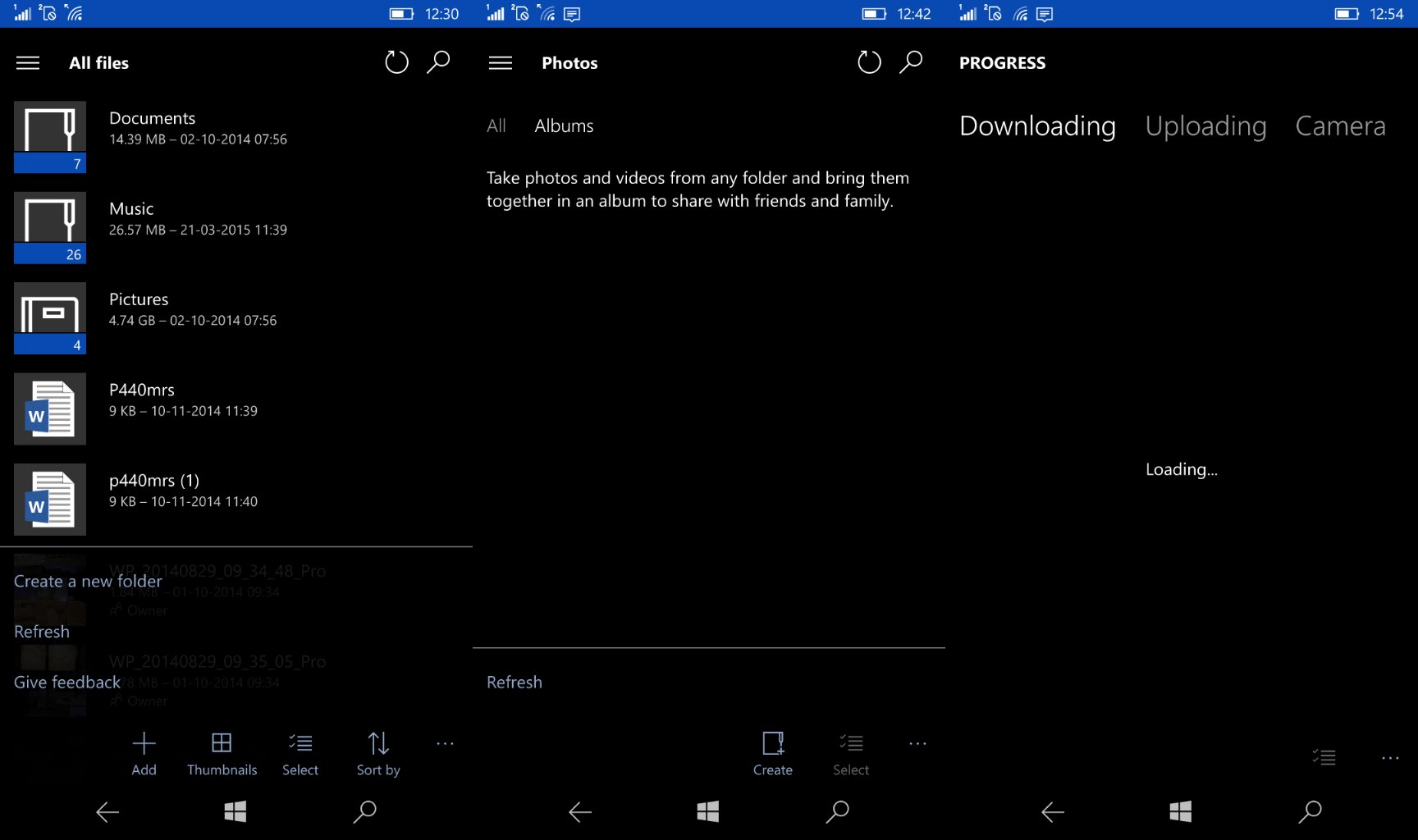 OneDrive for Windows 10 Mobile gets updated with UI changes - NPowerUser