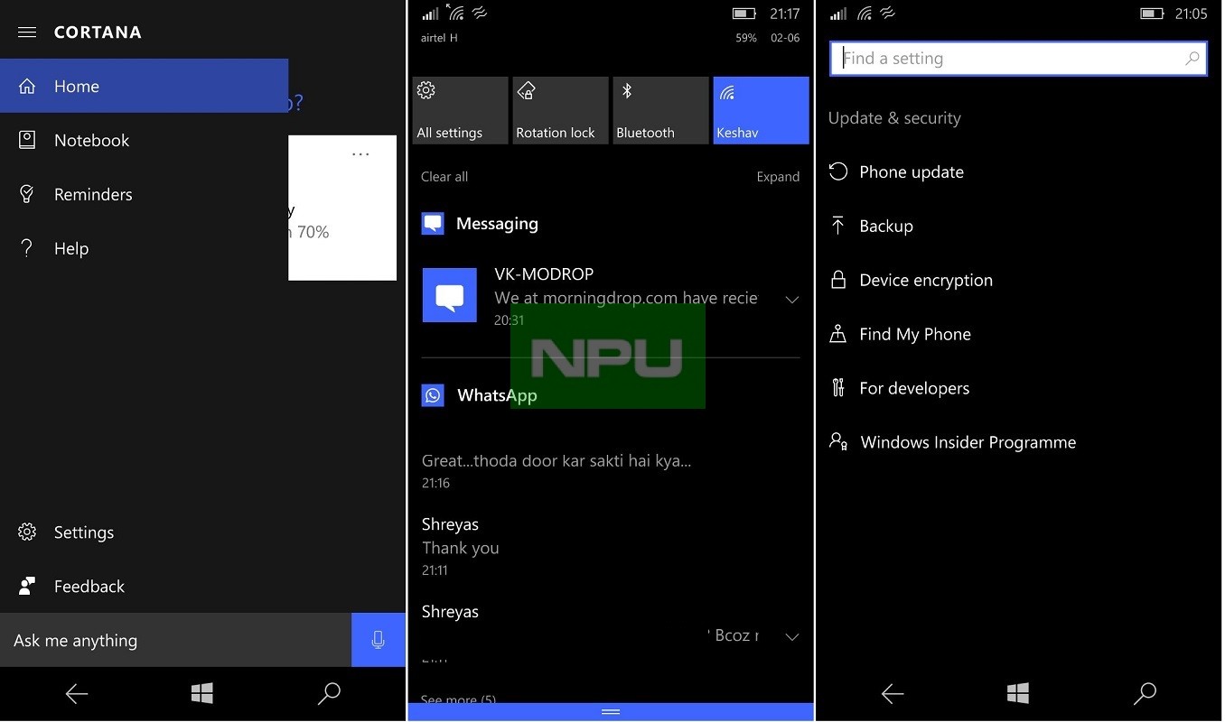 Windows 10 Mobile Redstone Builds: Features, Changelog, Hands-on