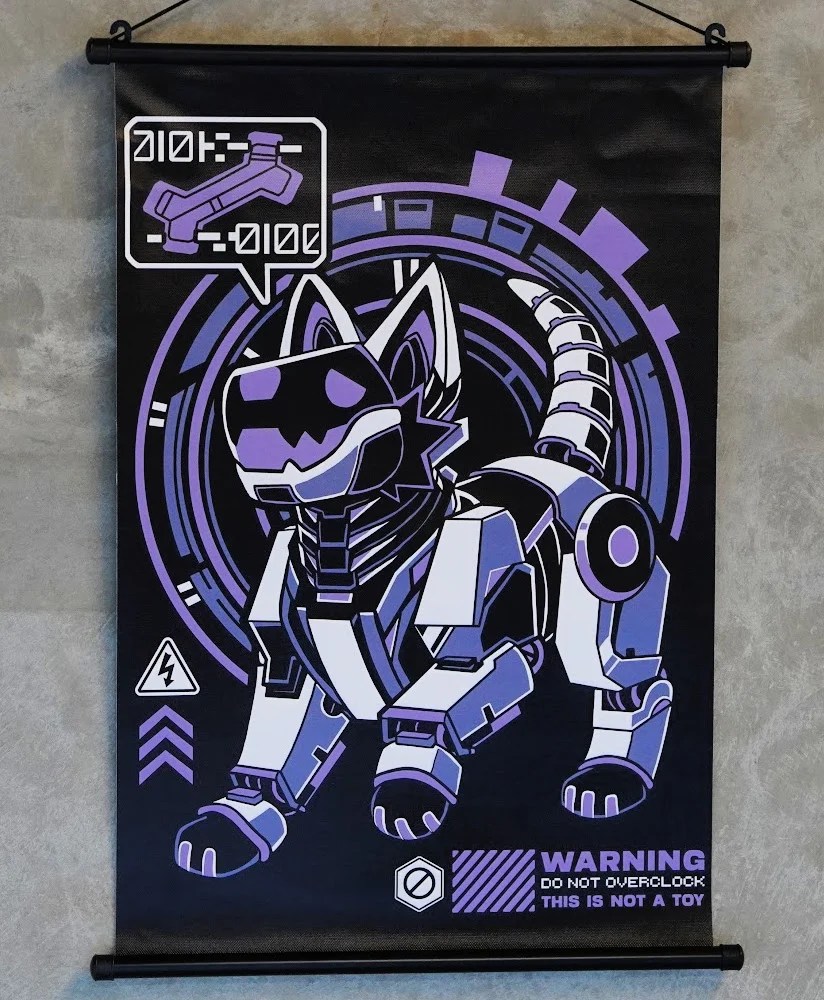 Robot Dog Wall Scroll Nomad Complex
