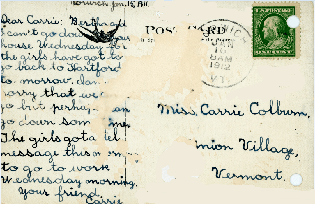 Postcards from the Past – Norwich Historical Society