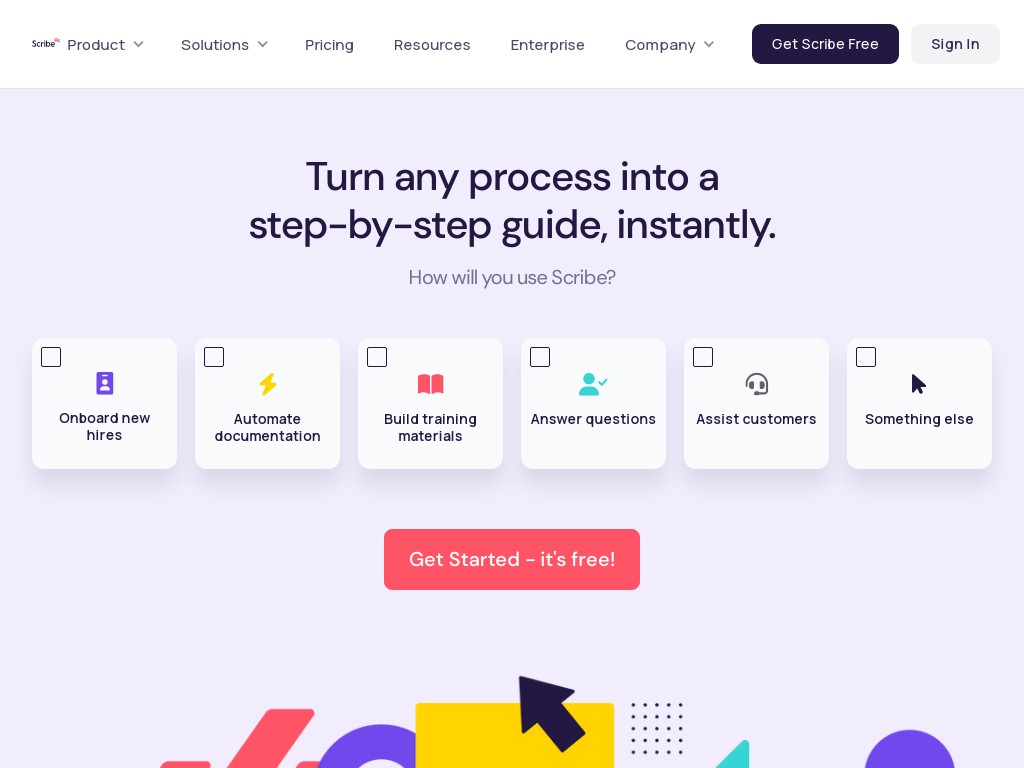 Scribe _ Visual step-by-step guides – ライトポケット ブログ