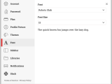 Customize Font Notejoy