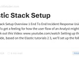 Elastic Stack Setup