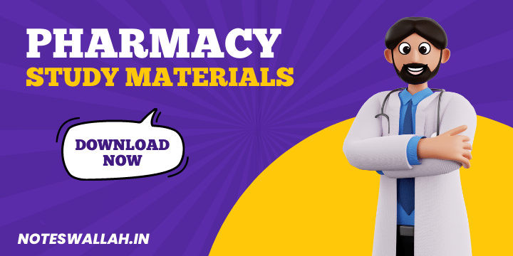 Pharmacy Study Materials - NotesWallah.In