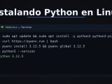 Paso A Paso Instalando Python En Linux Notilinux