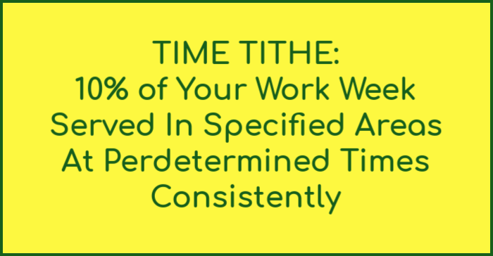 Can Time Replace Money for Tithes? - NowTHINK!AboutIt