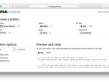 Github Buttons
