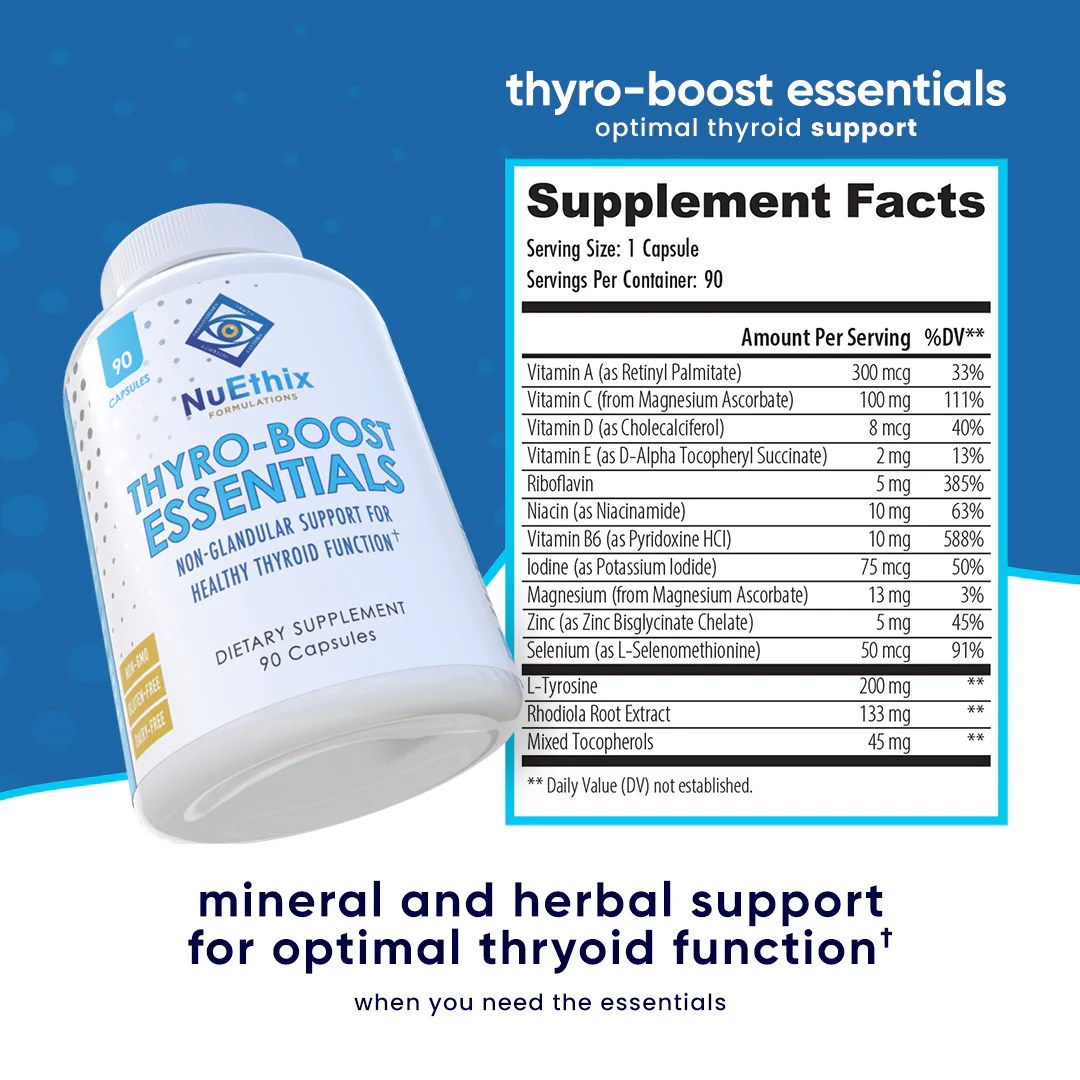 Thyro Boost Essentials Nuethix Formulations