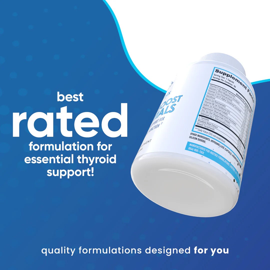 Thyro Boost Essentials Nuethix Formulations