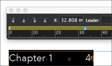 How to create dot leaders in Adobe InDesign | Nukefactory