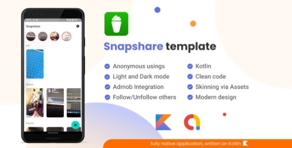 Snapchat-like Video Story Sharing Network Snapshare v1.0 - Android App ...