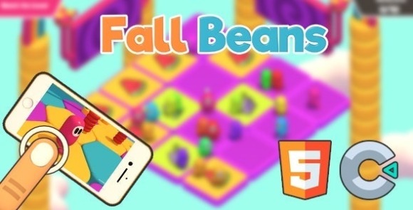 Fall Beans - HTML5 Game - Construct 3 Source Code Free