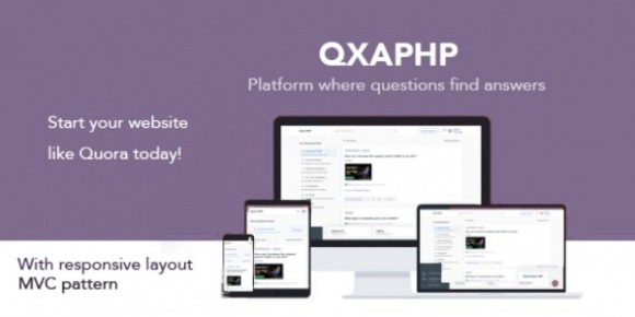 QXAPHP v1.0 - Social Question And Answer Platform PHP Script