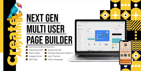 Rio Pages v2.5 Nulled - Next Gen Multi User Page Builder PHP Script
