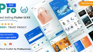Flutter UI Kit Template Source Code Archives - Nulled PHP Scripts