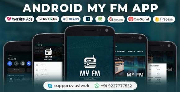Android My FM App (26 Jan 2023) - Live Streaming App Source Code