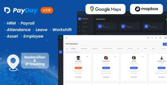 PayDay v1.9 Nulled - HRM Solutions PHP Script