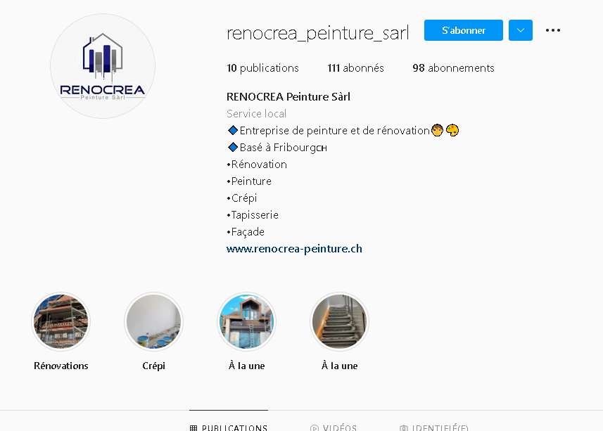 RENOCREA - Logo and business cards - NUMERACTIVE