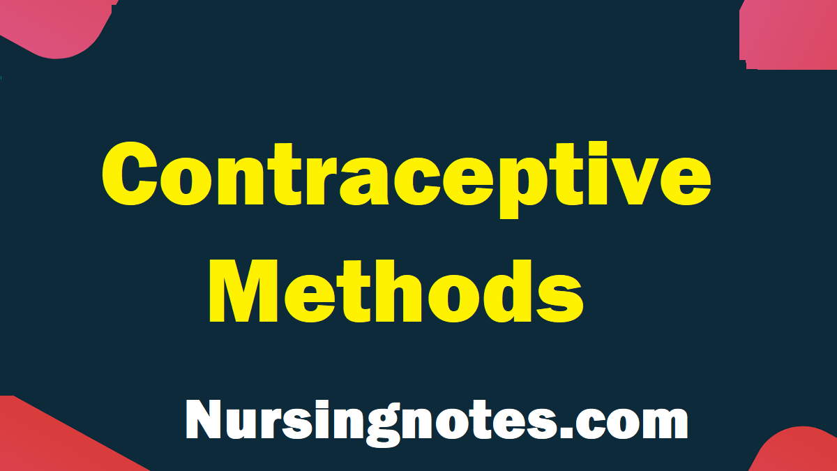 Traditional and Natural Contraceptive Methods - NursingNotes