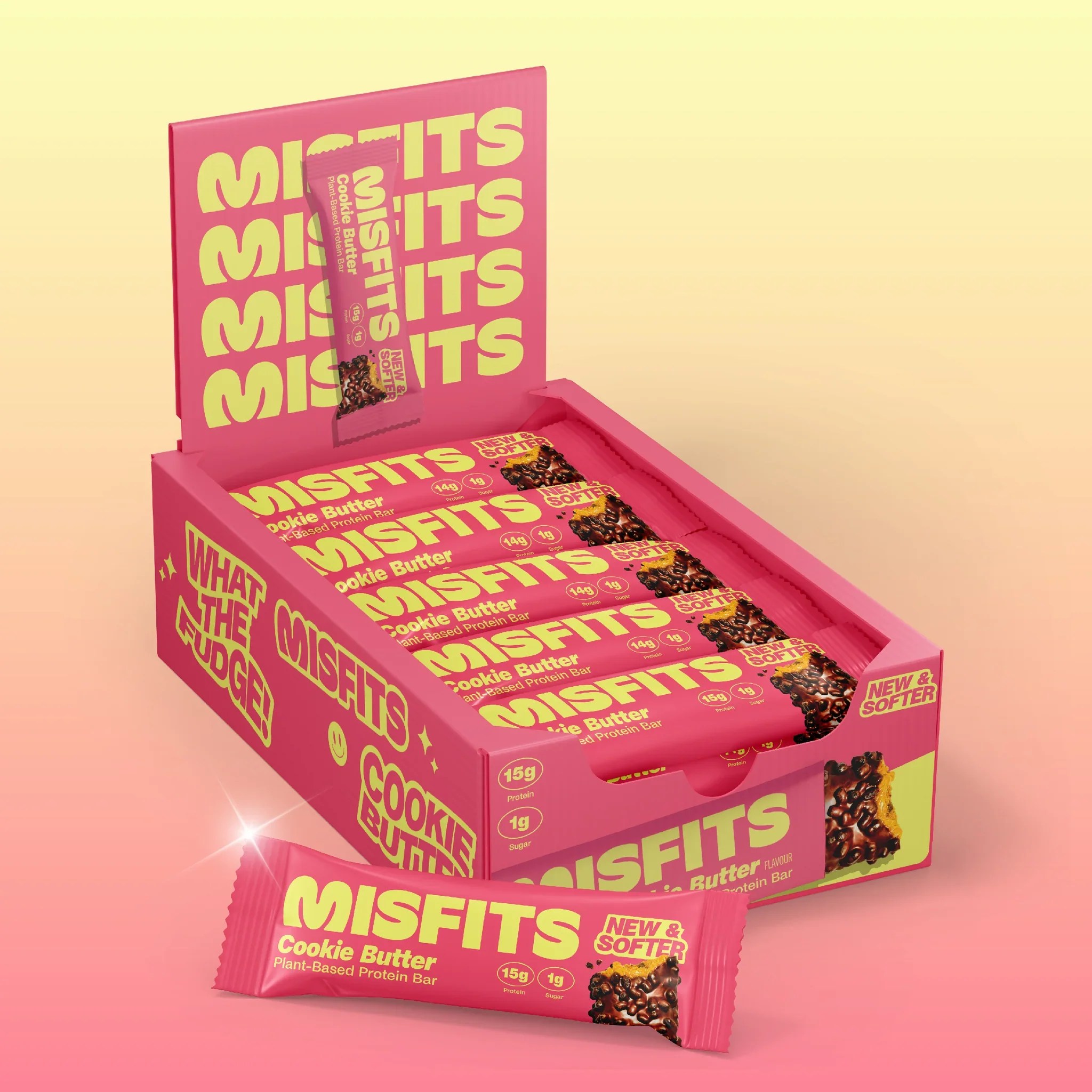Misfits Cookie Butter Speculoos Protein Bars 50g Case Of 15 Best