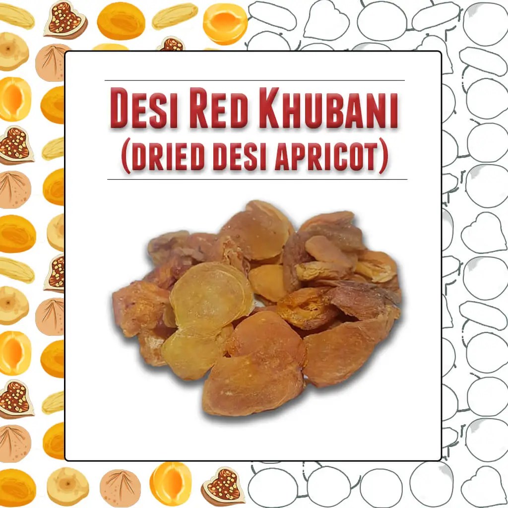 Desi Red Khubani | Nuts.com.pk