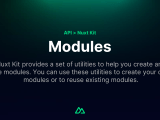 Modules Nuxt Kit V3