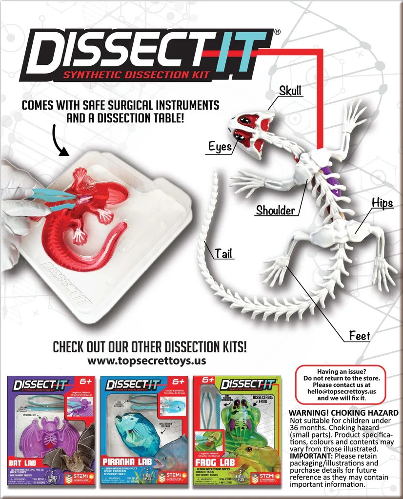 Dissect It Salamander Lab Owl Brand Discovery Kits