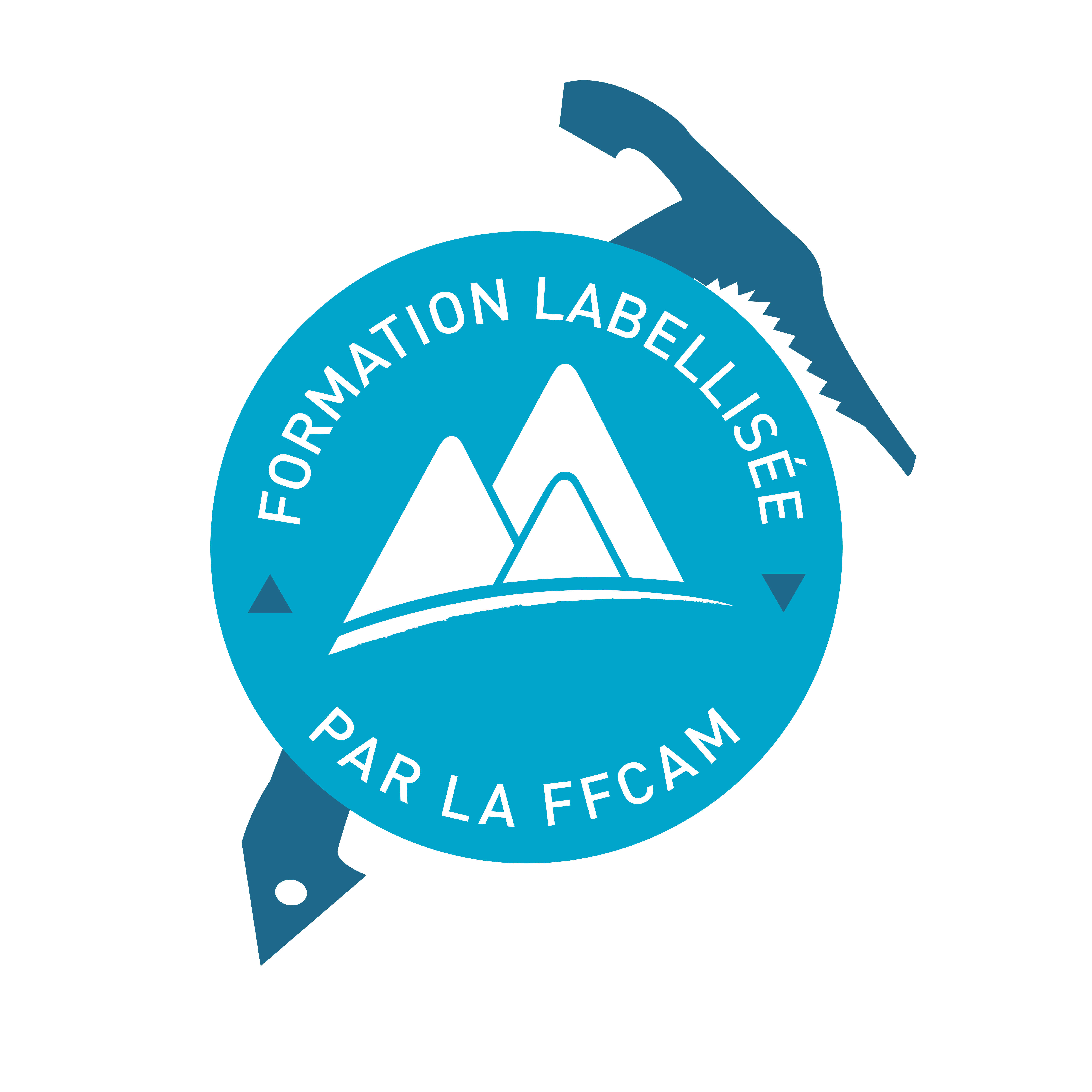 Logo Label formation - Objectif Alpinisme