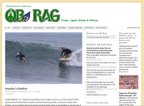 About the OB Rag – OB Rag