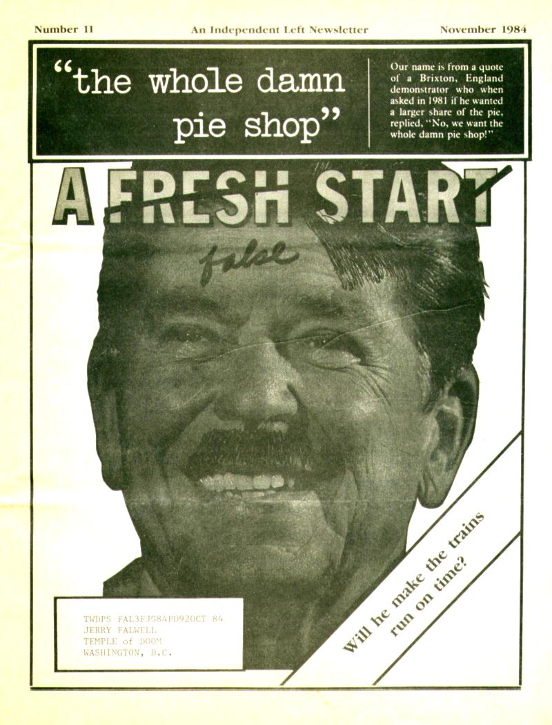 Number 11, November 1984 – OB Rag