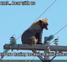 Please bear with us – we’ve been having technical difficulties … – OB Rag