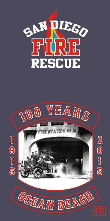 Shirt Design Commemorating Centennial of Ocean Beach Firefighters Goes ...