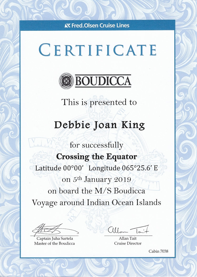 Line-Crossing Certificates – Life on the ocean waves… and on land