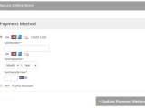Update Payment Method Edit Subscription