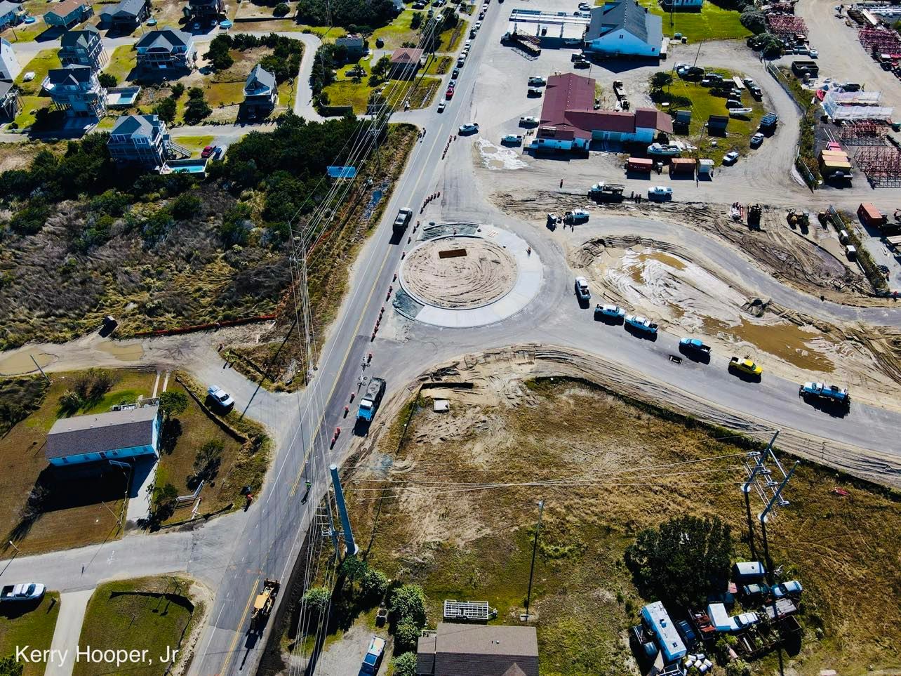 Traffic roundabout opens in Rodanthe | Ocracoke Observer