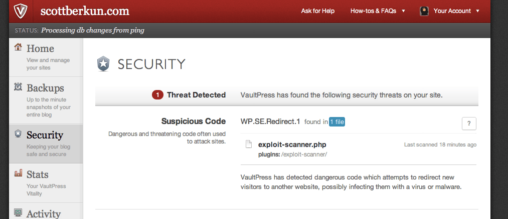 exploit-scanner-warning – Something Odd!