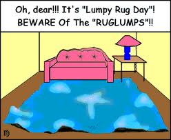 May 3, 2011: Teacher Appreciation, Lumpy Rug Day!