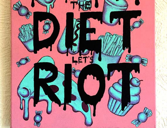 It's not "ruining a diet," it's called "living life"