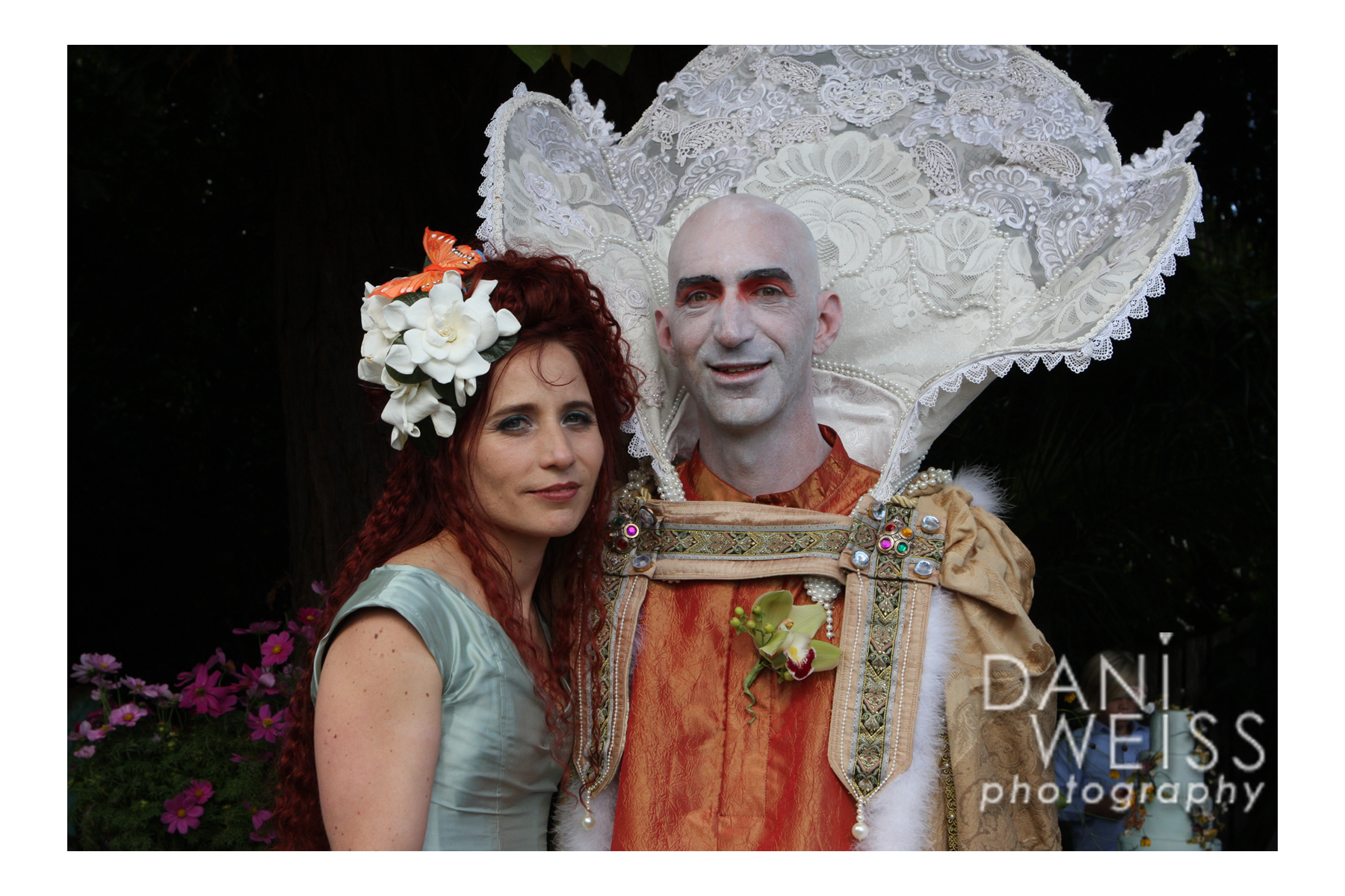 Aimee and Trey's Butoh wedding by Dani Weiss Photography • Offbeat Wed ...