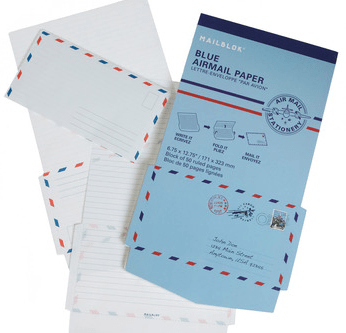 Air-mail stationery for adorable Thank-You cards • Offbeat Wed (was ...