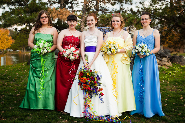 Major fashion color and a fair bit of winter • Offbeat Wed (was Offbeat ...