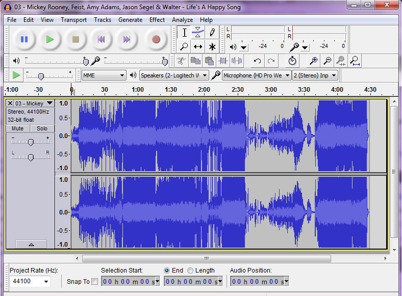 Easily edit your wedding songs to snip out the sad (or too long) bits ...