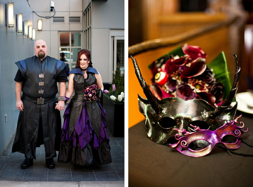 A gothically delicious 'til-death-themed wedding • Offbeat Wed (was ...