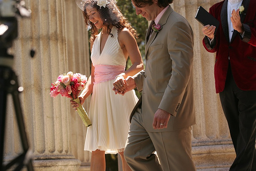 Our super DIY Pulgas Water Temple wedding! • Offbeat Wed (was Offbeat ...