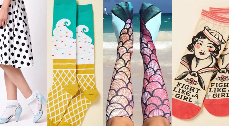 The sweetest little wedding socks ever