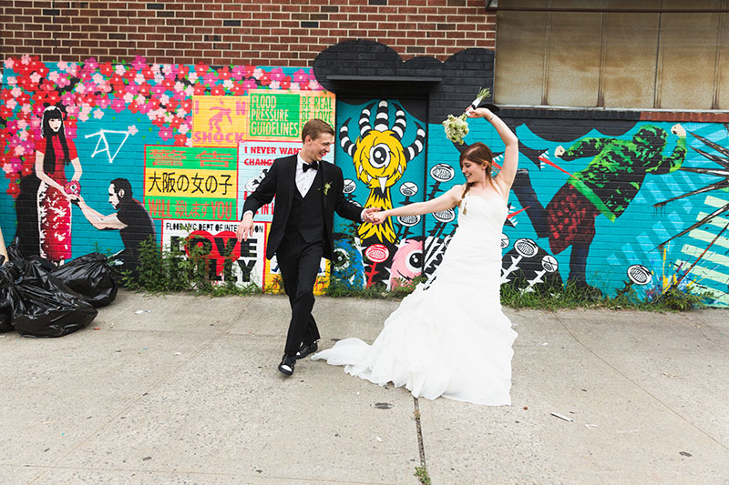 Let's be rock stars at this killer concert venue wedding